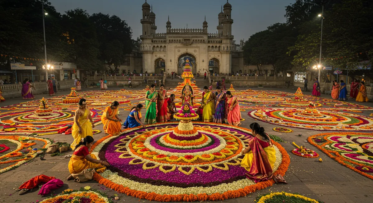 Your Guide to Hyderabad's Bathukamma Festival | FEstivation.com