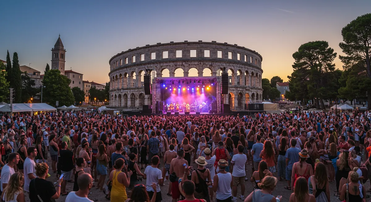 Best Music Festivals in Pula, Croatia 2025 Guide | FEstivation.com