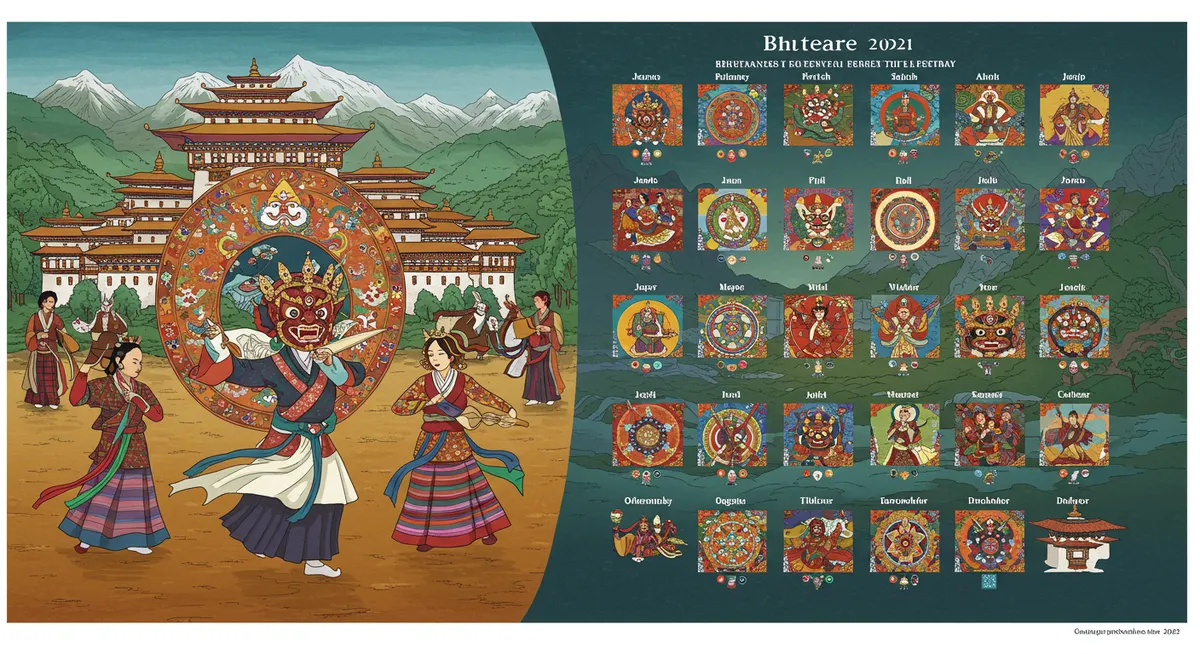 Bhutan Festival Calendar 2025: Thimphu Celebrations | FEstivation.com