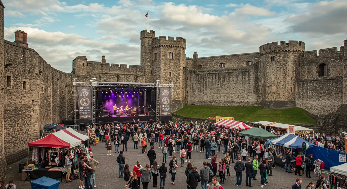 Cardiff Castle Events Festival Schedule FEstivation