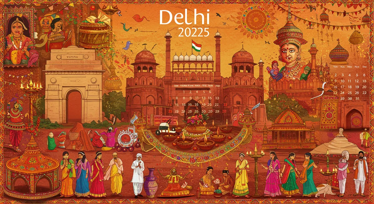 Delhi Festival Calendar 2025: Plan Your Trip | FEstivation.com