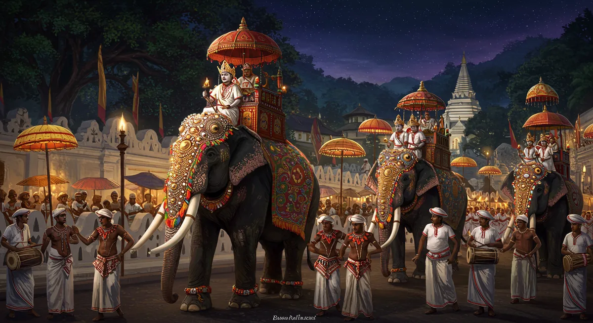 Esala Perahera Kandy 2025 Dates Revealed! | FEstivation.com