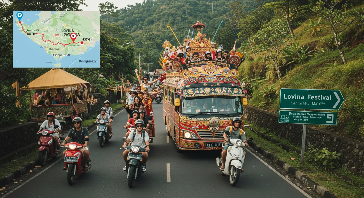 How to Get to Lovina Festivals from Denpasar | FEstivation.com