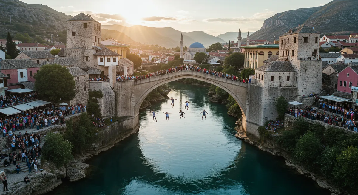 Mostar Old Bridge Jumping Festival Dates 2025 & Guide | FEstivation.com