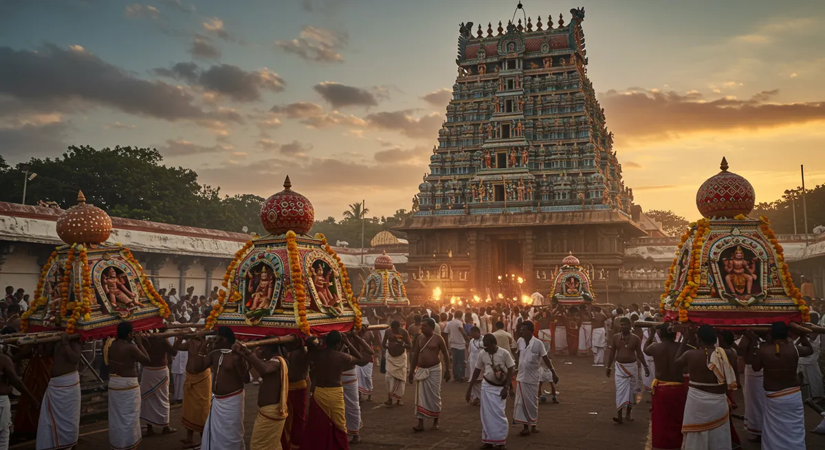 Experience the Nallur Kandaswamy Kovil Festival Jaffna | FEstivation.com