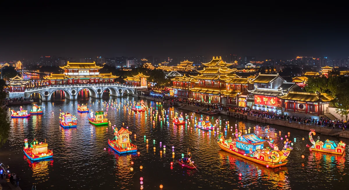 Nanjing Qinhuai Lantern Festival 2025 Guide | FEstivation.com