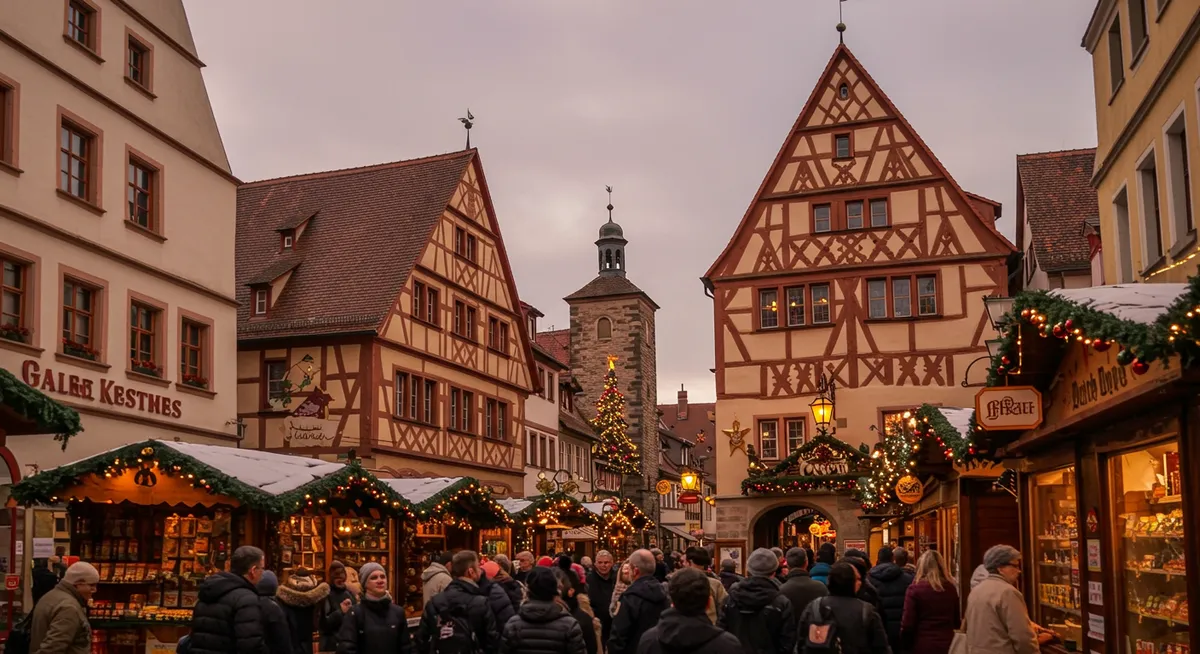 Rothenburg ob der Tauber Christmas Market Visitor Guide | FEstivation.com