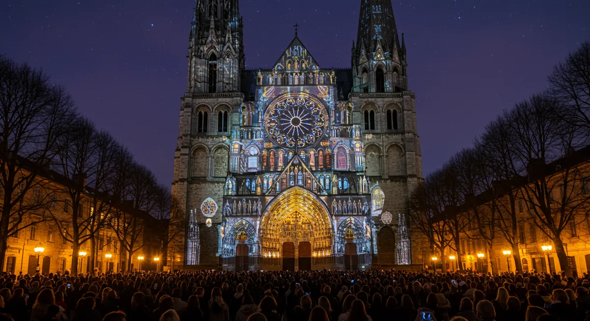 Tips for Visiting Chartres Cathedral Light Show | FEstivation.com