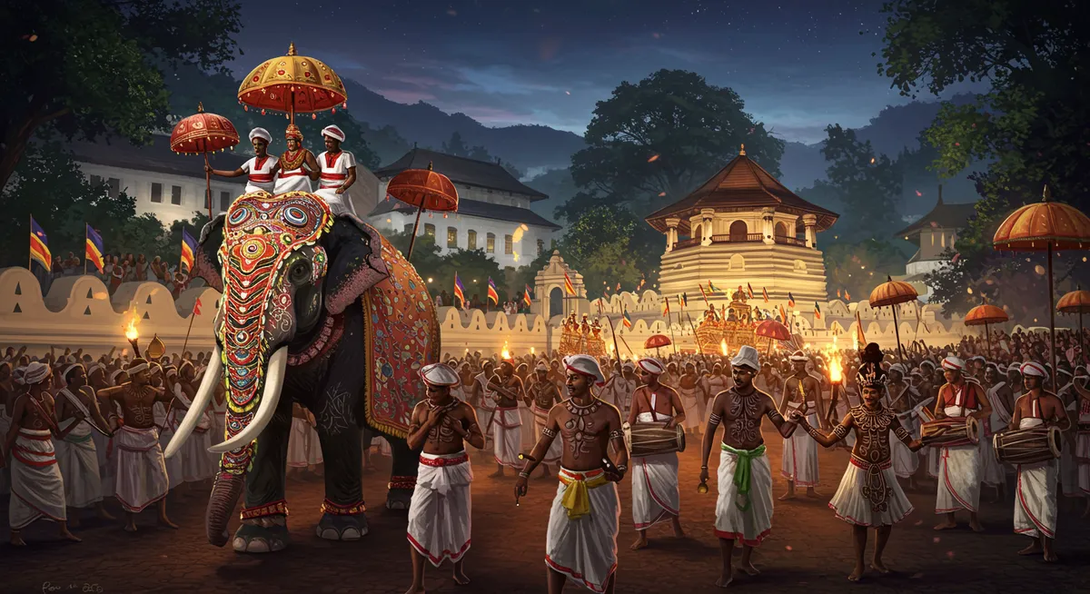 What to Expect at Esala Perahera Kandy | FEstivation.com